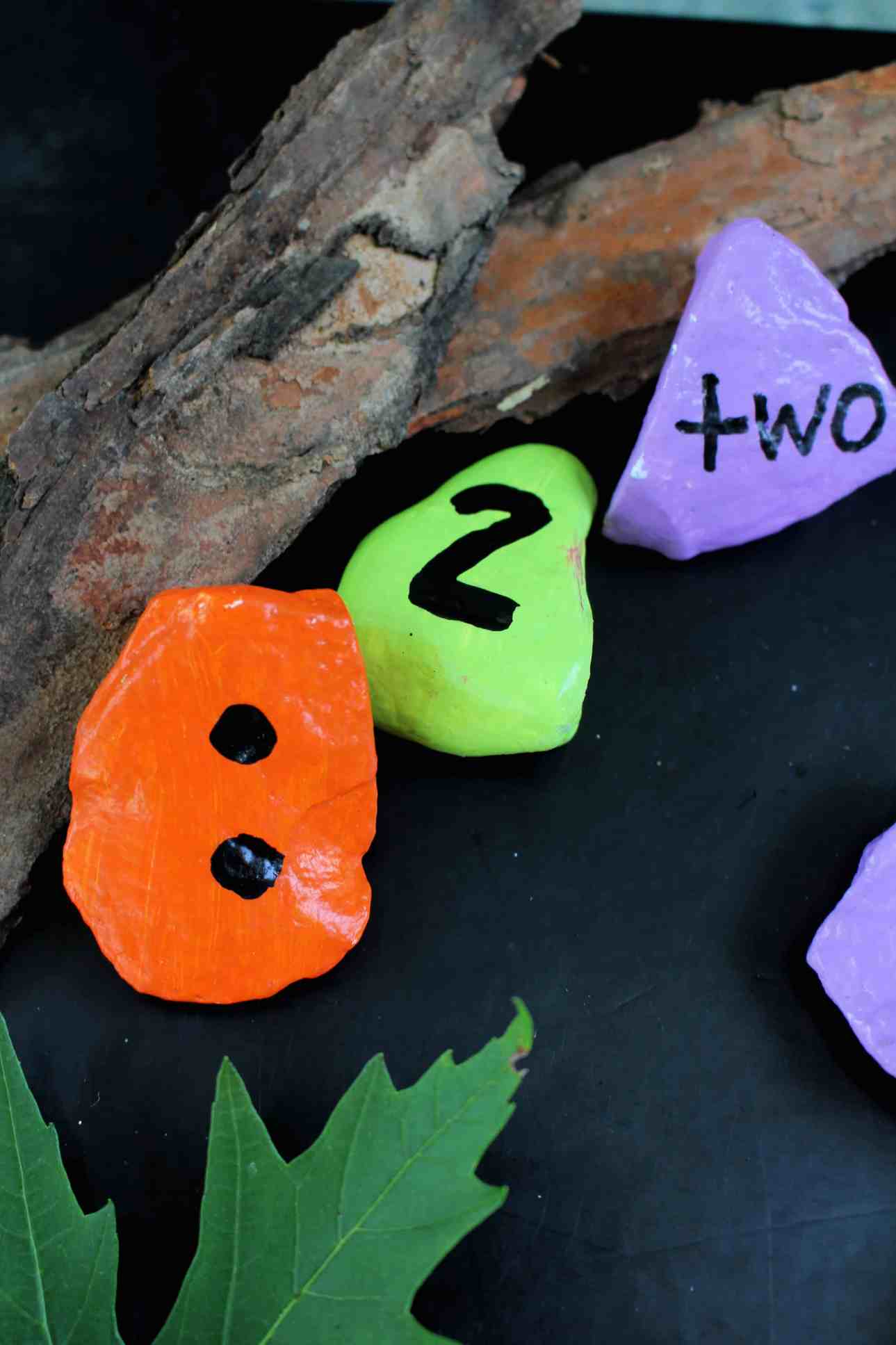 DIY Number Rocks for Teaching Core Math Skills - The Inspiration Edit
