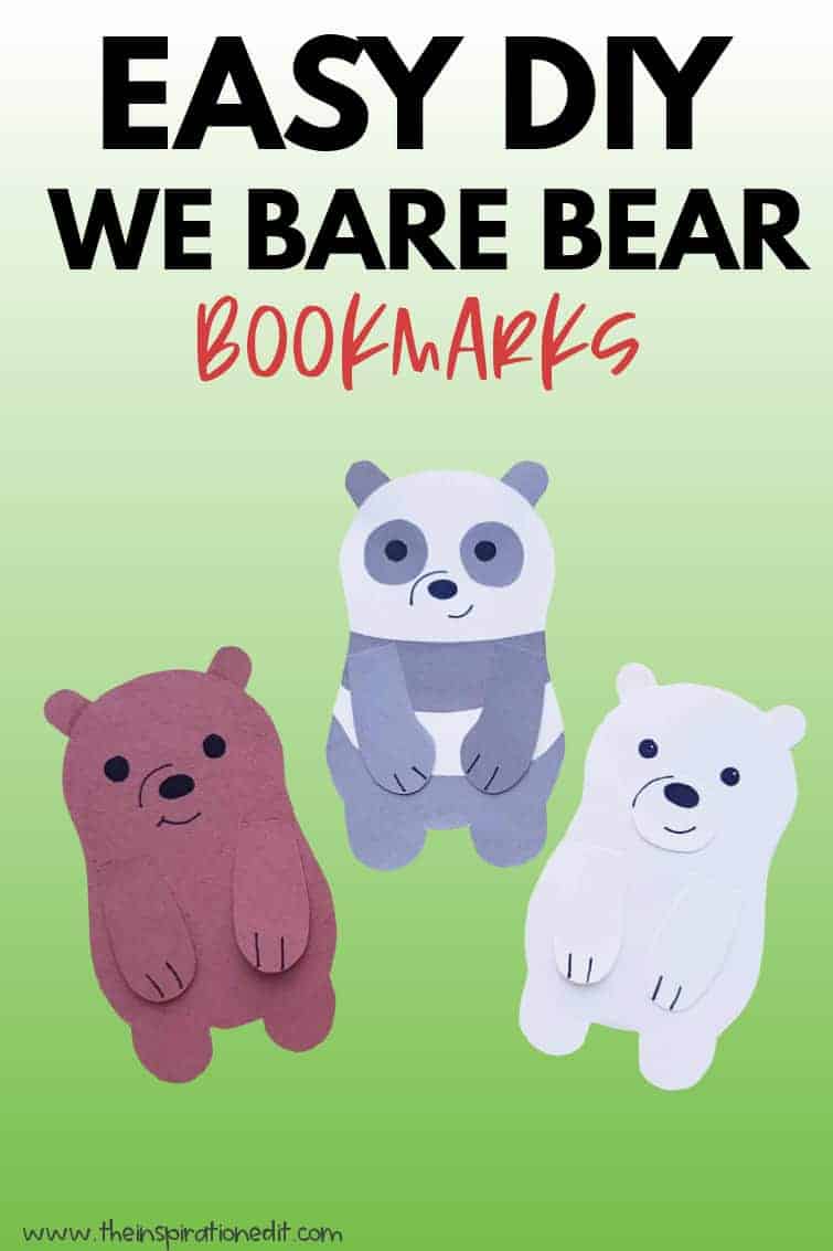 We Bare Bear Bookmarks - The Inspiration Edit