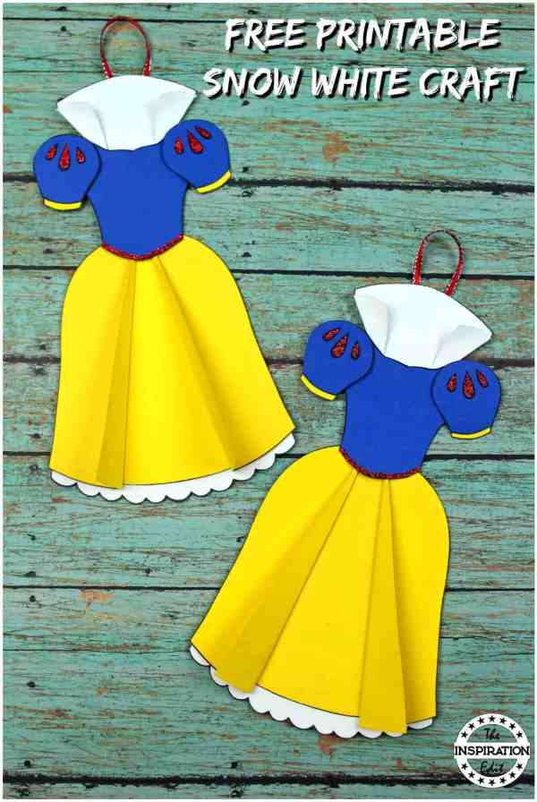 Snow White Ornament for Preschoolers - The Inspiration Edit