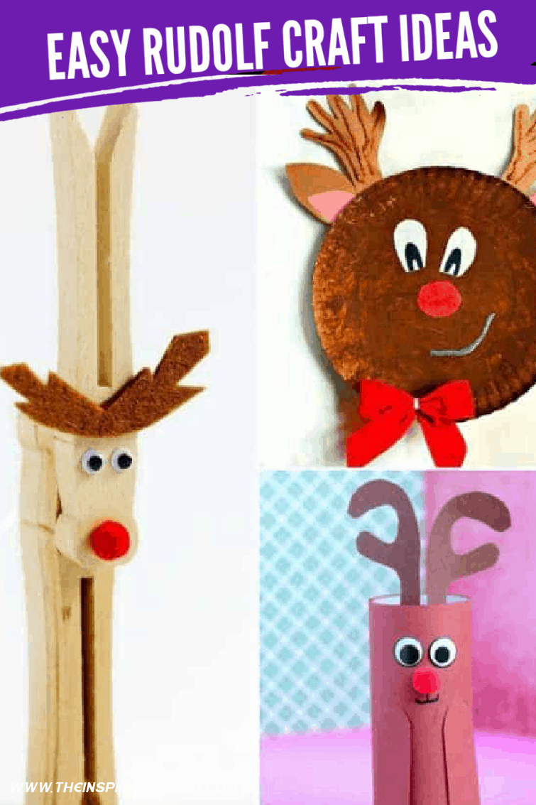 21 Simple and Easy Reindeer Crafts for Kids - The Inspiration Edit