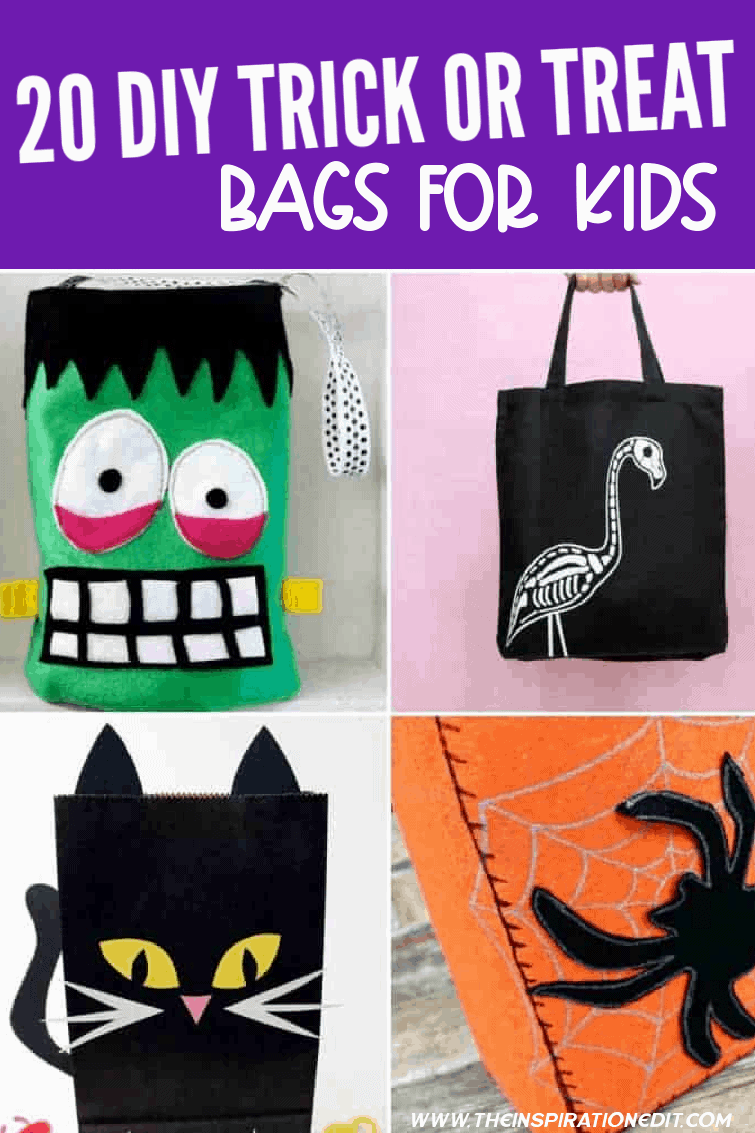 20 DIY Trick or Treat Bags - The Inspiration Edit