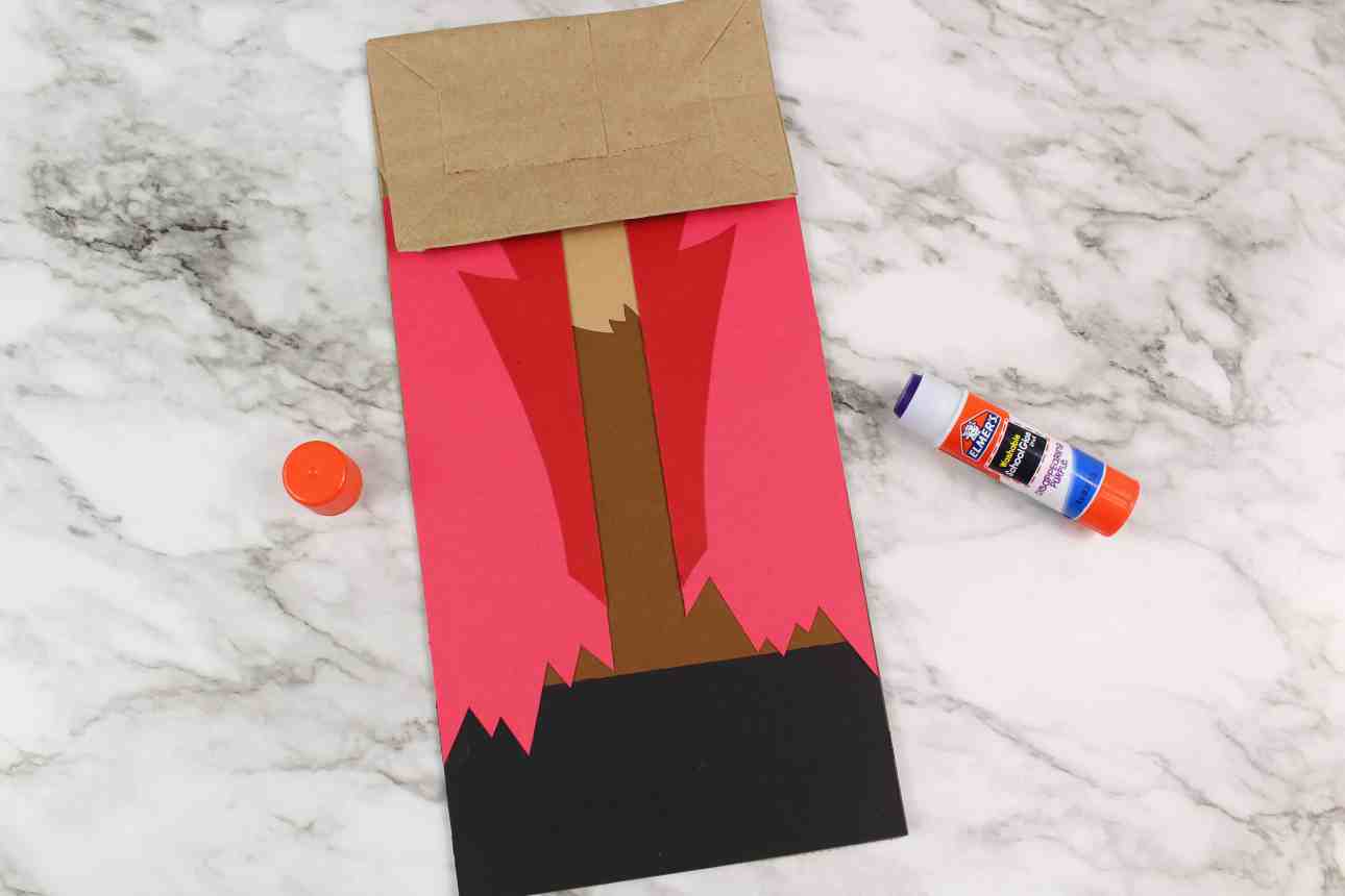 Paper Bag Werewolf Puppet for Kids - The Inspiration Edit