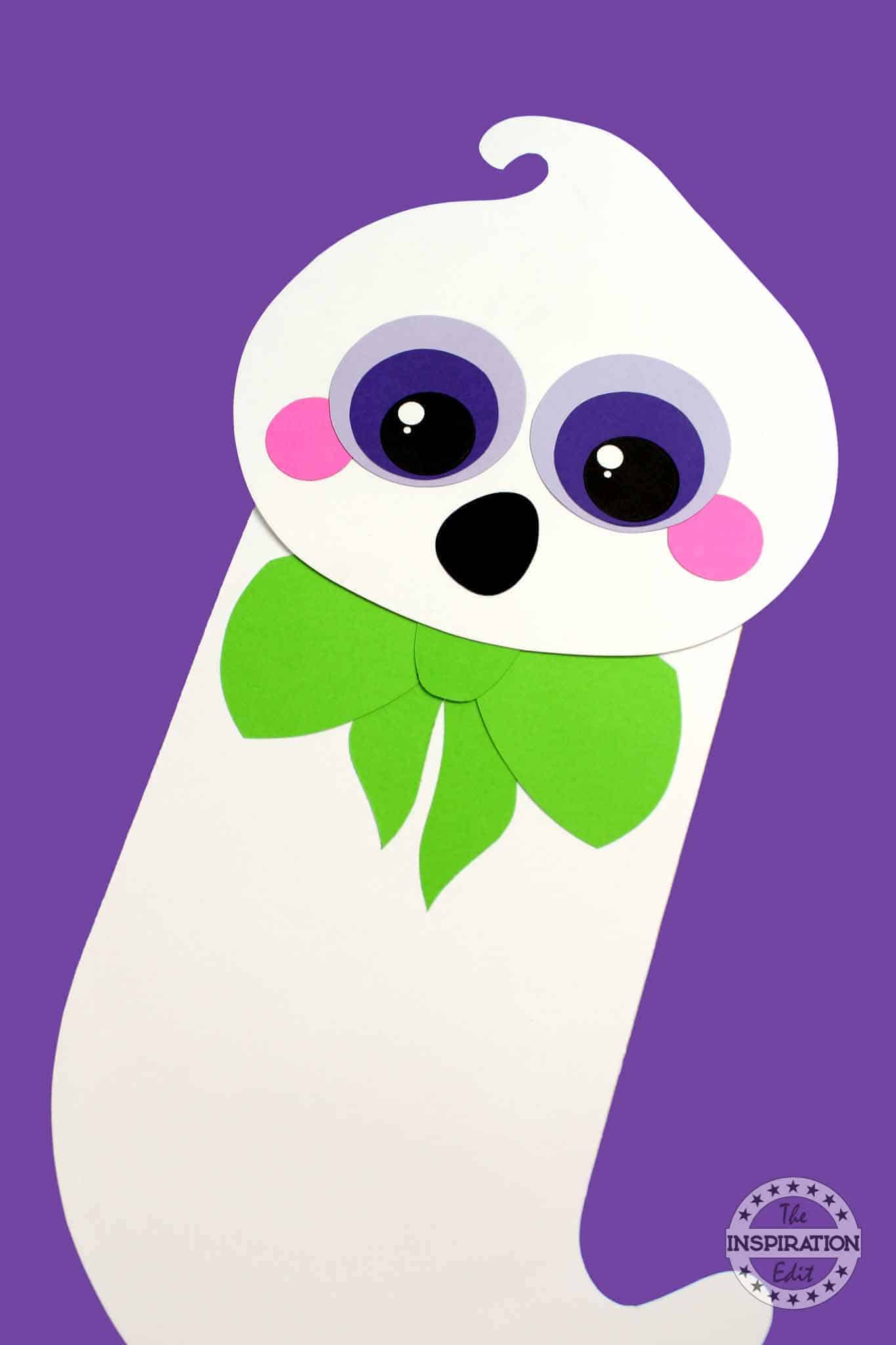 Halloween Puppet Ghost Craft - The Inspiration Edit