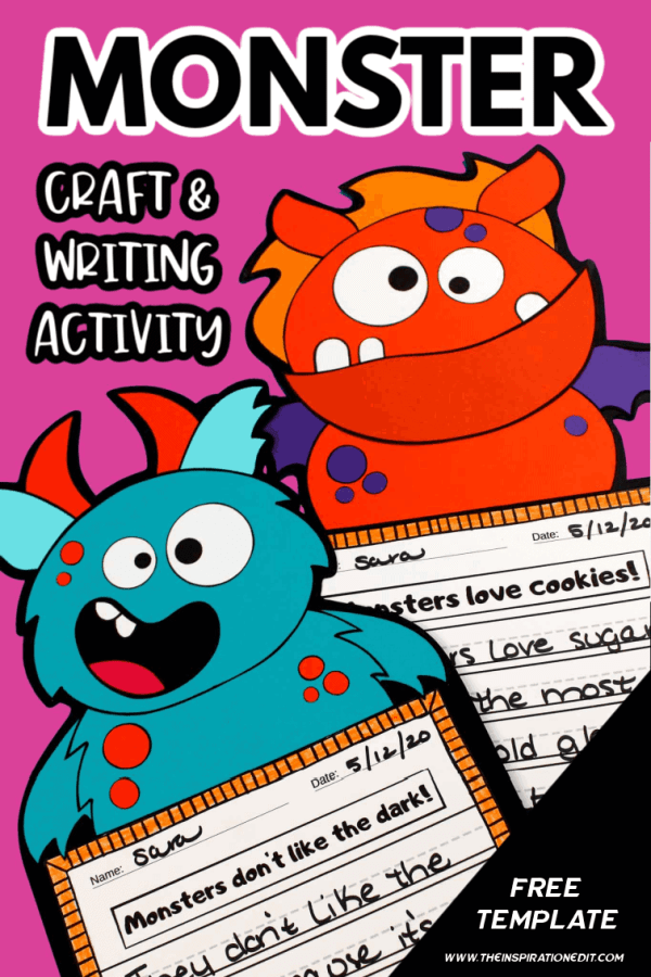 Easy Monster Craft for Kids - The Inspiration Edit