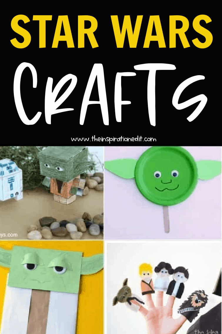 20 Star Wars Crafts Kids Will Love - The Inspiration Edit