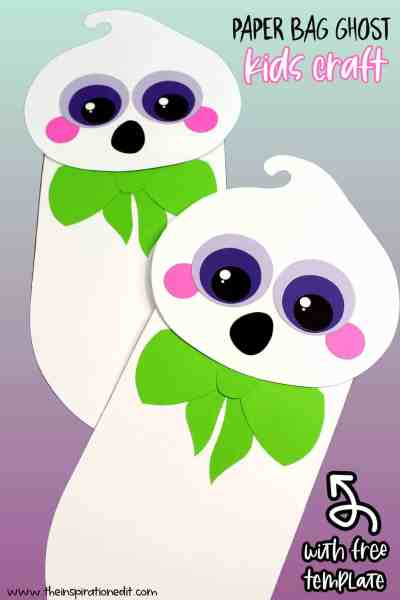 Halloween Puppet Ghost Craft · The Inspiration Edit