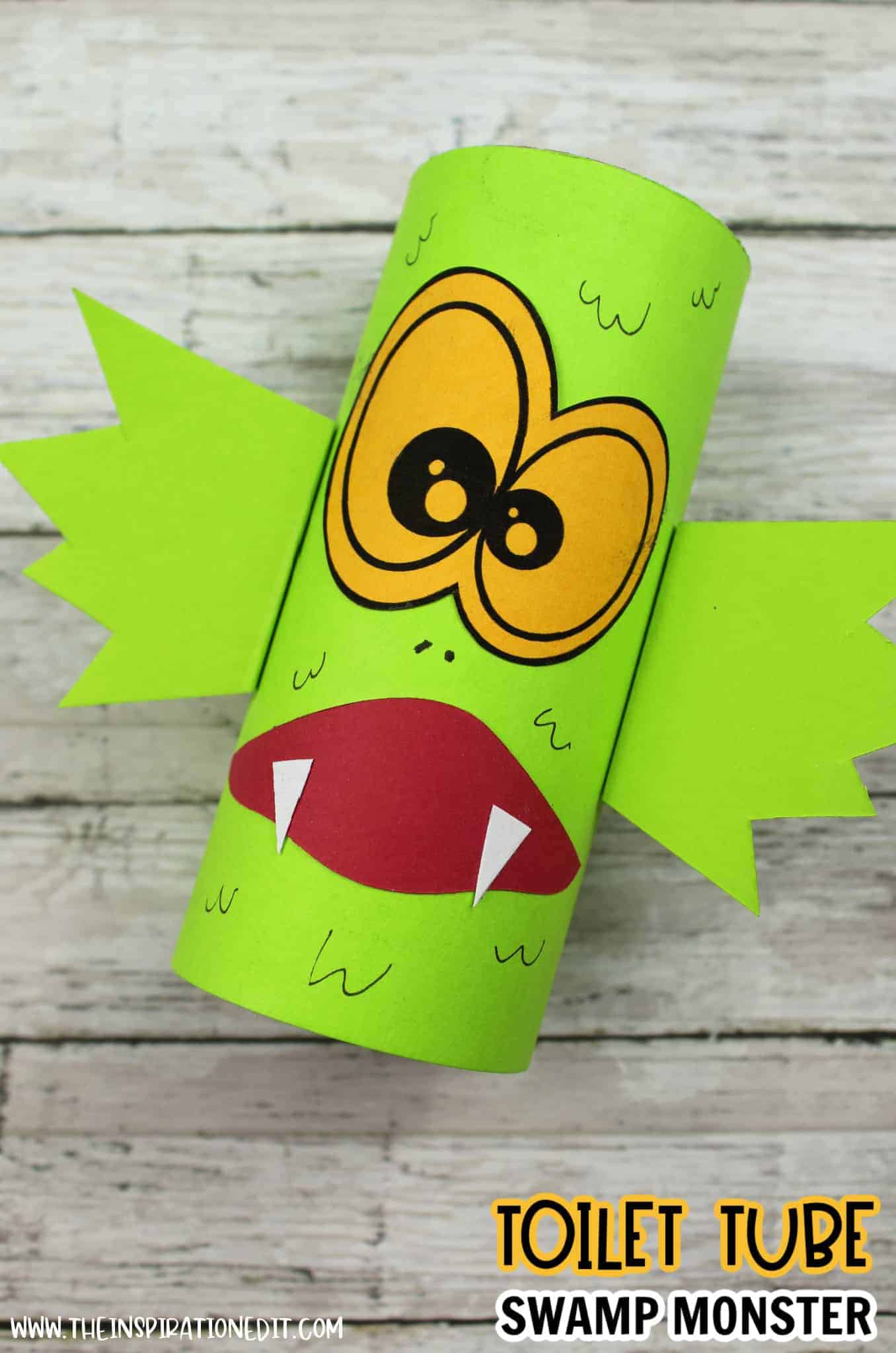 Swamp Monster Craft for Kids - The Inspiration Edit