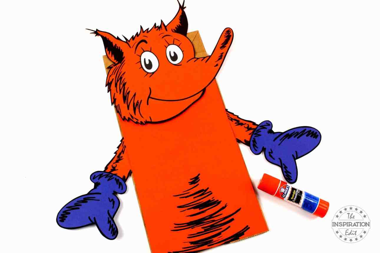 Fox in Socks Puppet and Kids Craft - The Inspiration Edit