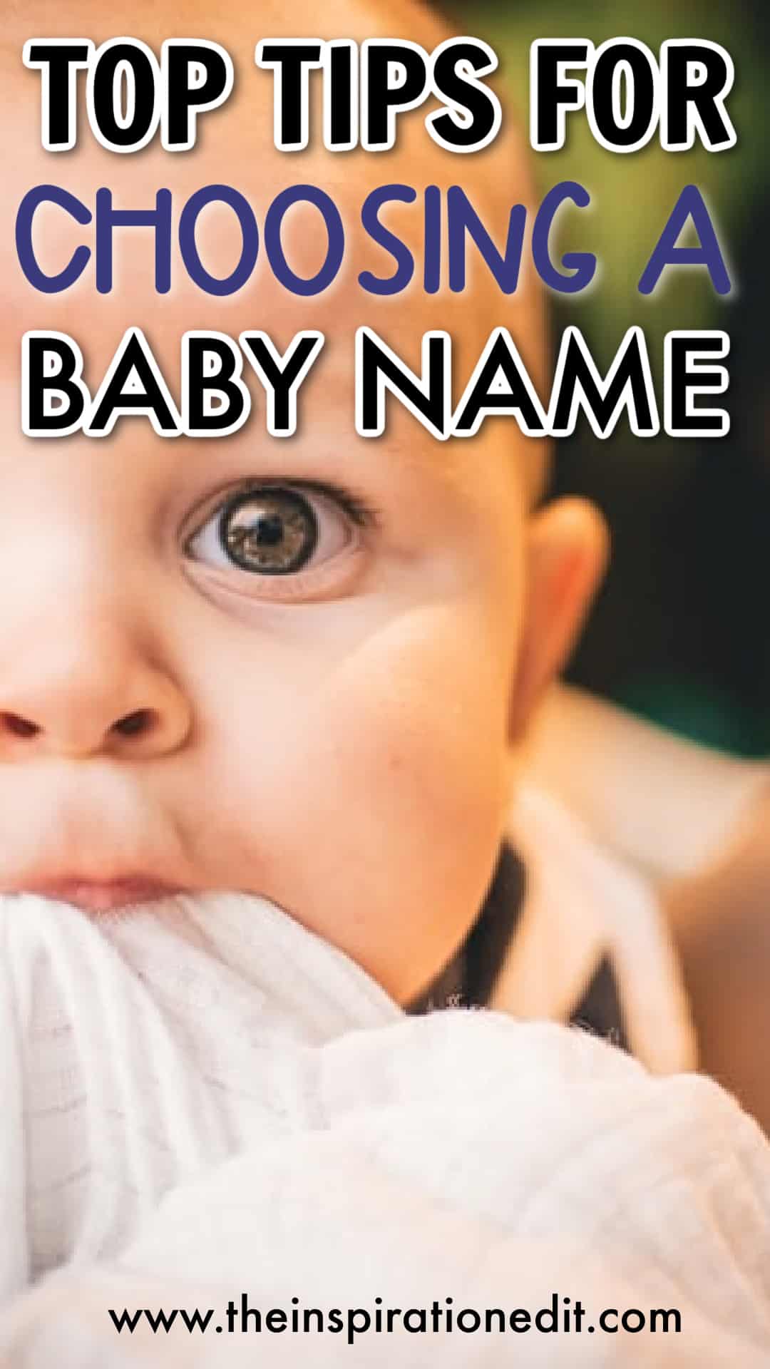 How to Choose Your Baby's Name - The Inspiration Edit
