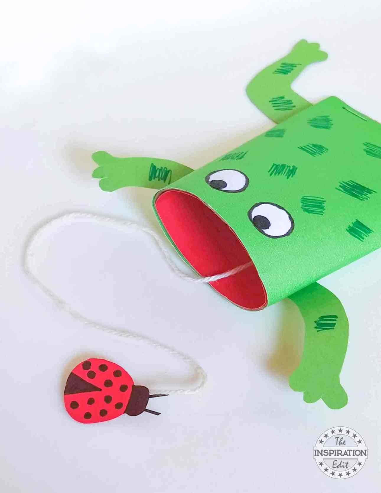 Easy Frog Craft Activity for Kids - The Inspiration Edit