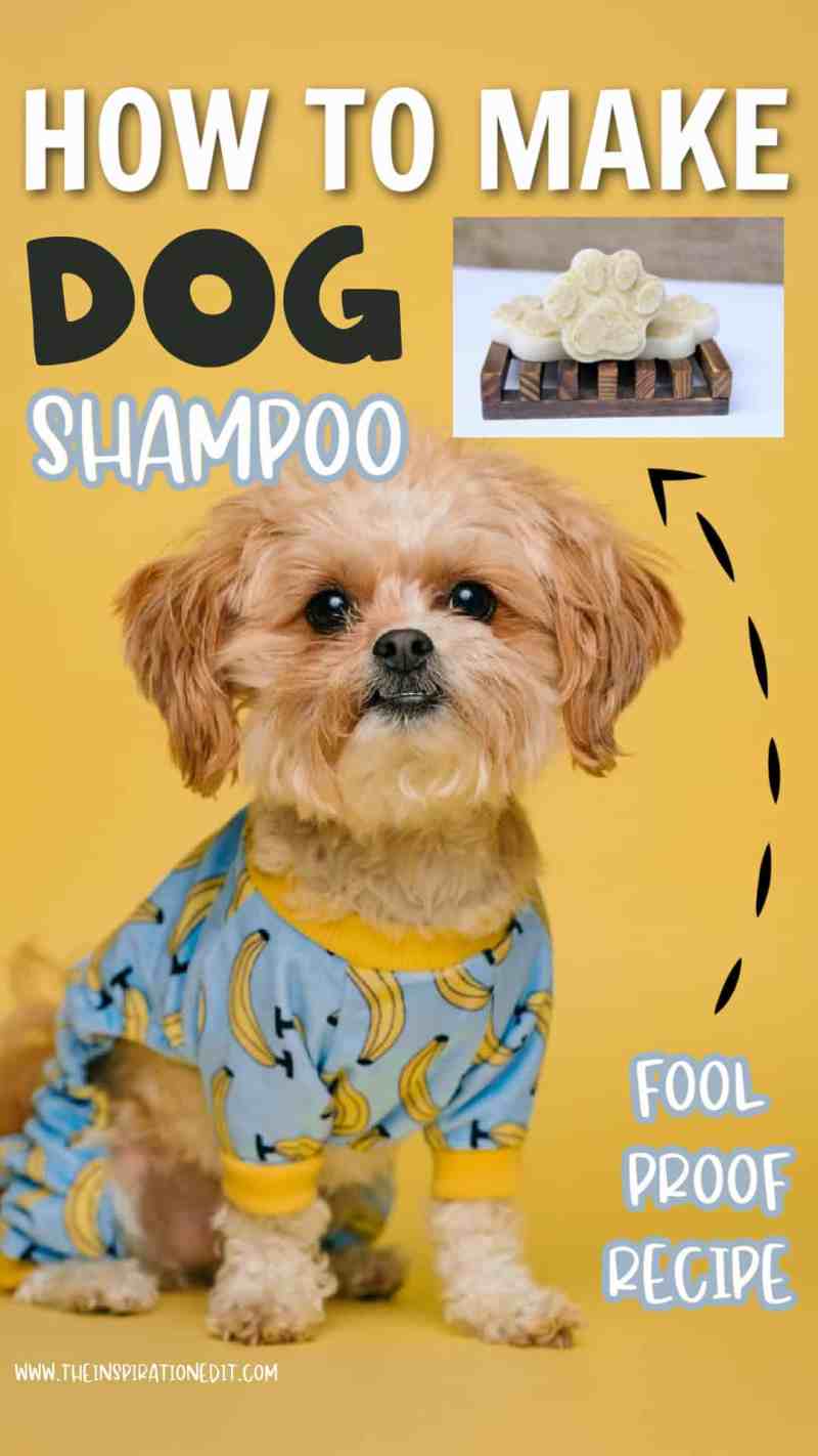 Dog Shampoo Bar Recipe - All Natural - The Inspiration Edit