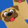 Paper Bag Pug Puppet · The Inspiration Edit