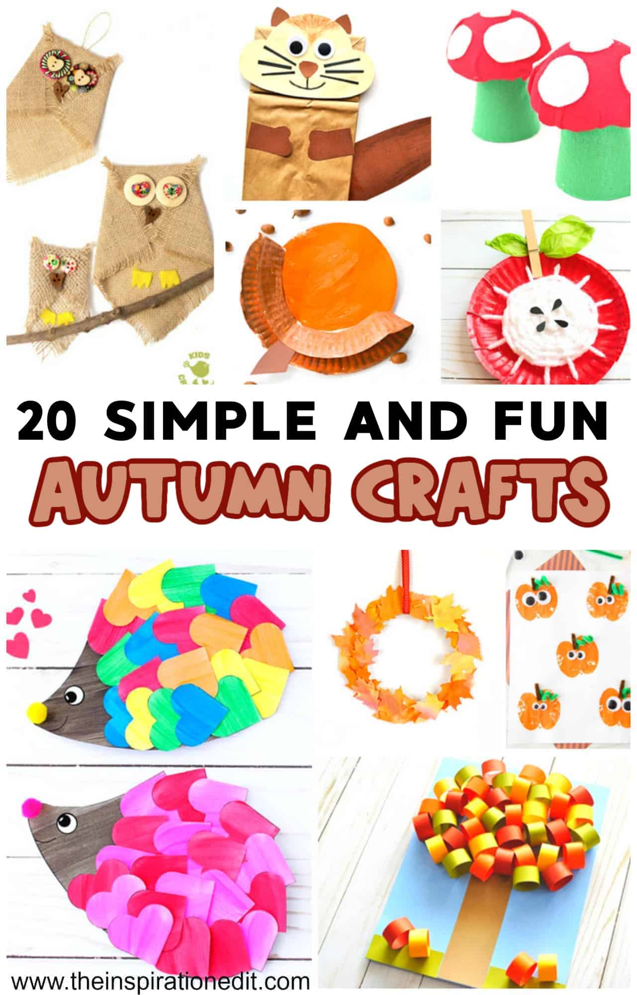 20 Fun Fall Crafts Kids Will Love - The Inspiration Edit
