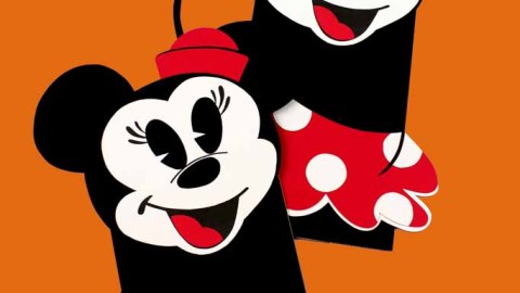 Minnie Mouse Paper Bag Puppet · The Inspiration Edit