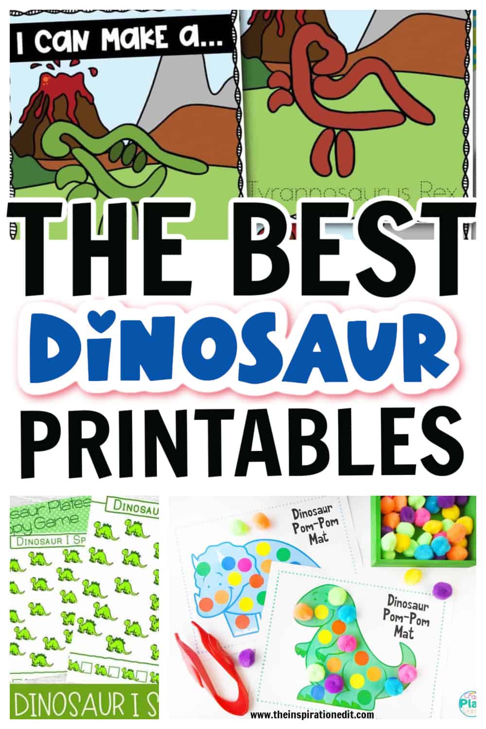 Best Dinosaur Printables for Kids · The Inspiration Edit