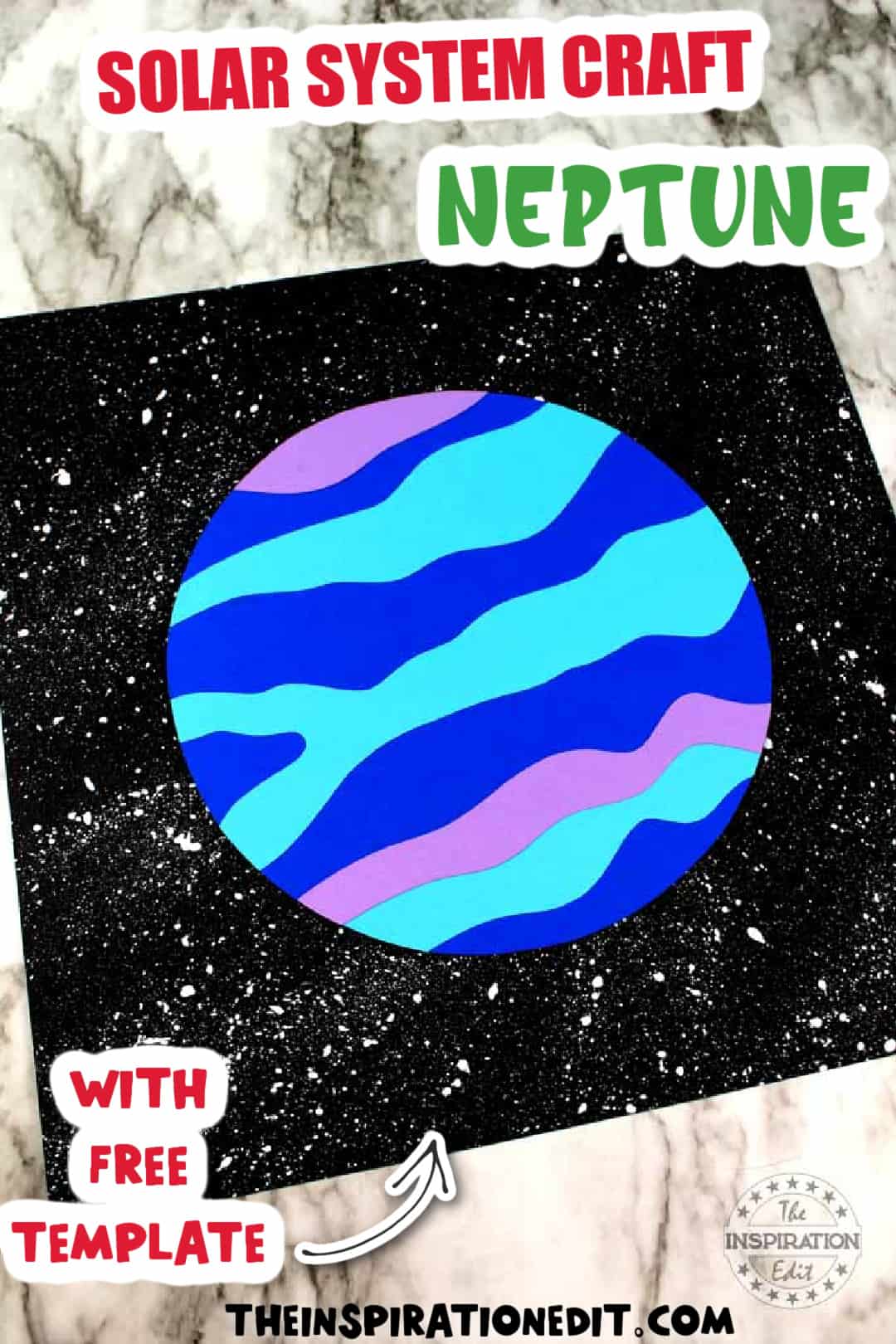 Fun Facts About Neptune and Neptune Craft for Kids - The Inspiration Edit
