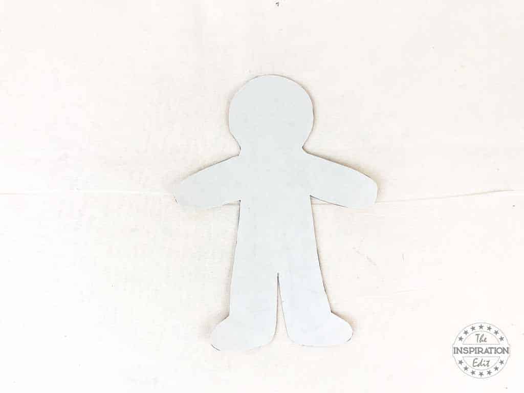 String Mummy Halloween Art for Kids - The Inspiration Edit