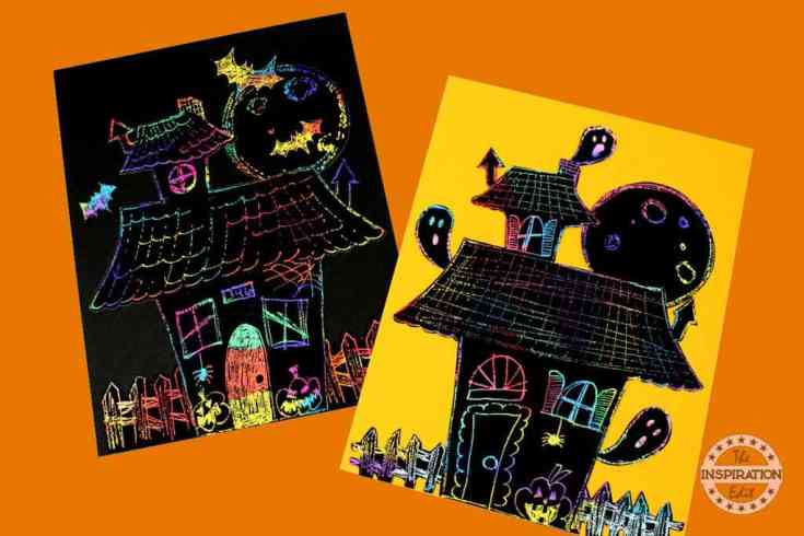 Fun Halloween Art Project for Kids - The Inspiration Edit