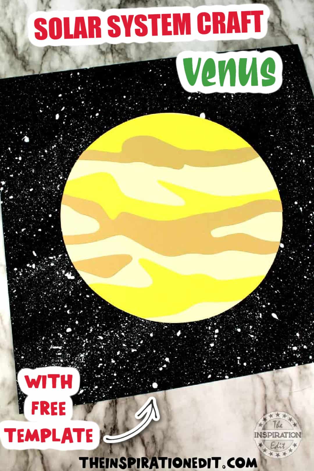 Venus Facts for Kids and Venus Craft · The Inspiration Edit