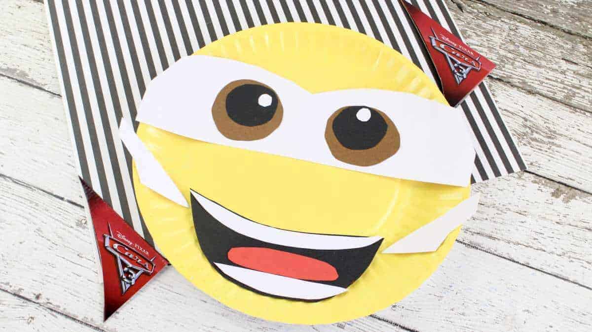 Disney Cars Paper Plate Craft | The Inspiration Edit