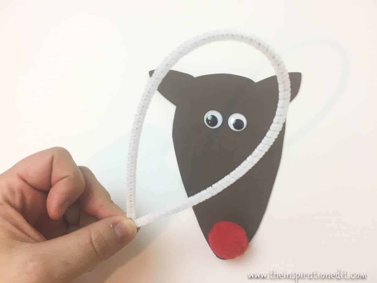 Easy and Simple Rudolf Craft for Kids | The Inspiration Edit