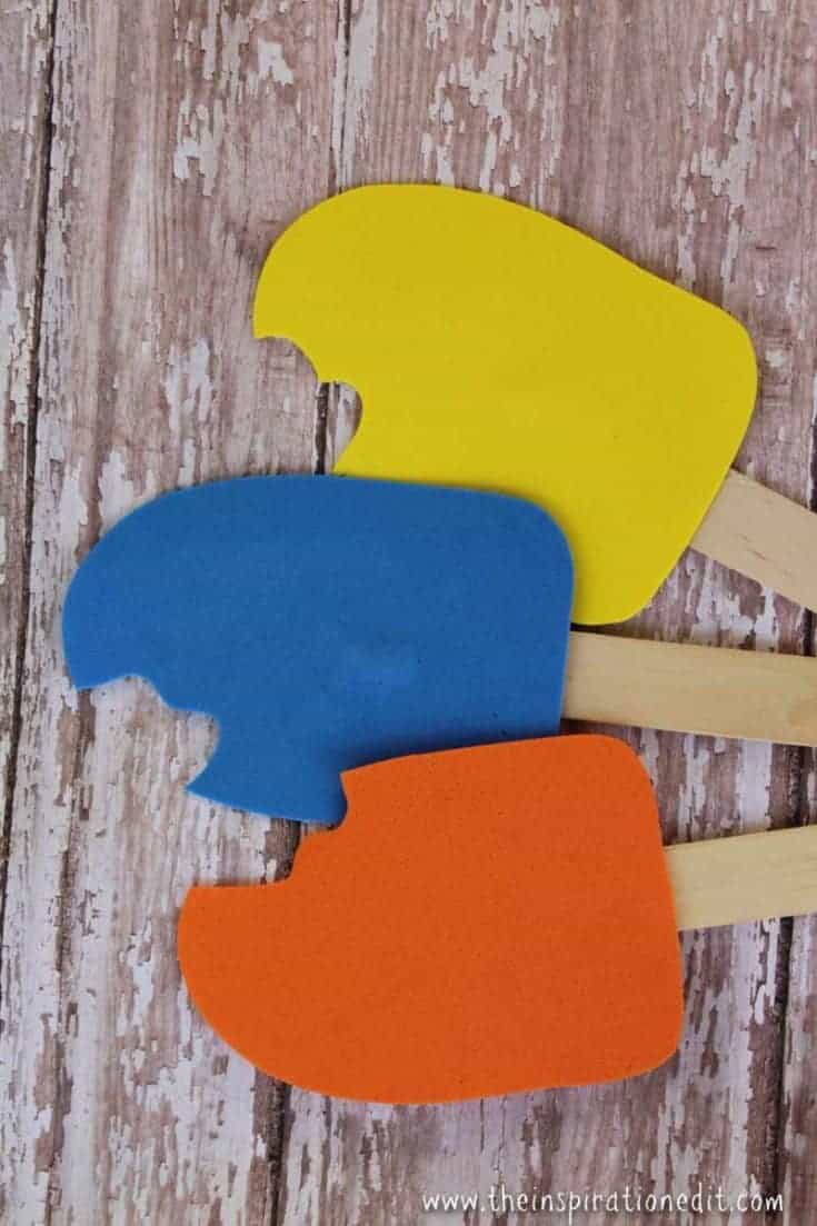 Cute Popsicle Craft for Kids | The Inspiration Edit