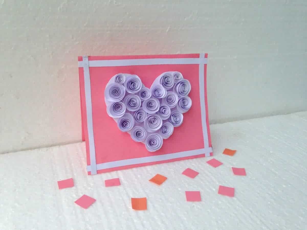 Rose Filled Mothers Day Card | The Inspiration Edit