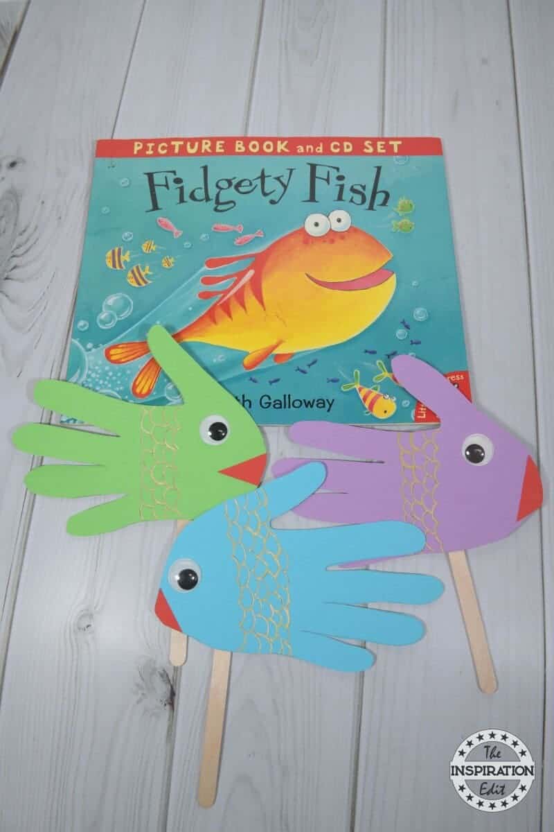 Fidgety Fish Puppet Craft and Learning Resource | The Inspiration Edit