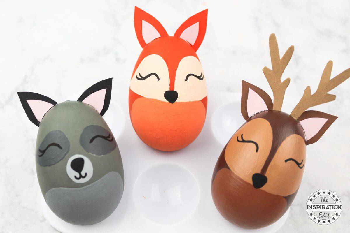 DIY Woodland Autumn Crafts the Racoon, Deer and Fox | The Inspiration Edit
