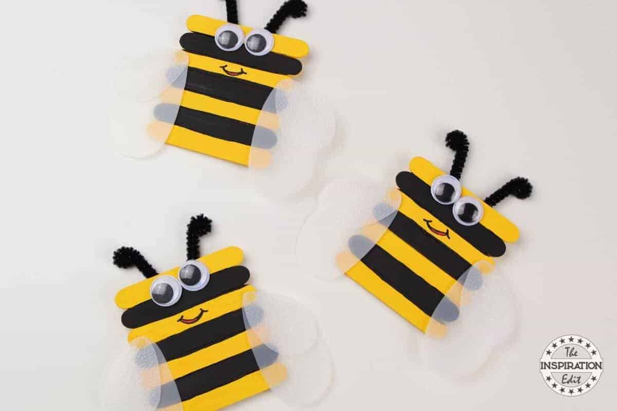 Bumble Bee Craft Preschool Kids Will Love | The Inspiration Edit