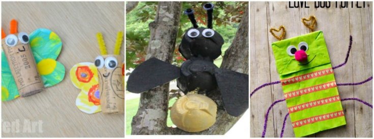 51 Amazing Preschool Bug Crafts | The Inspiration Edit