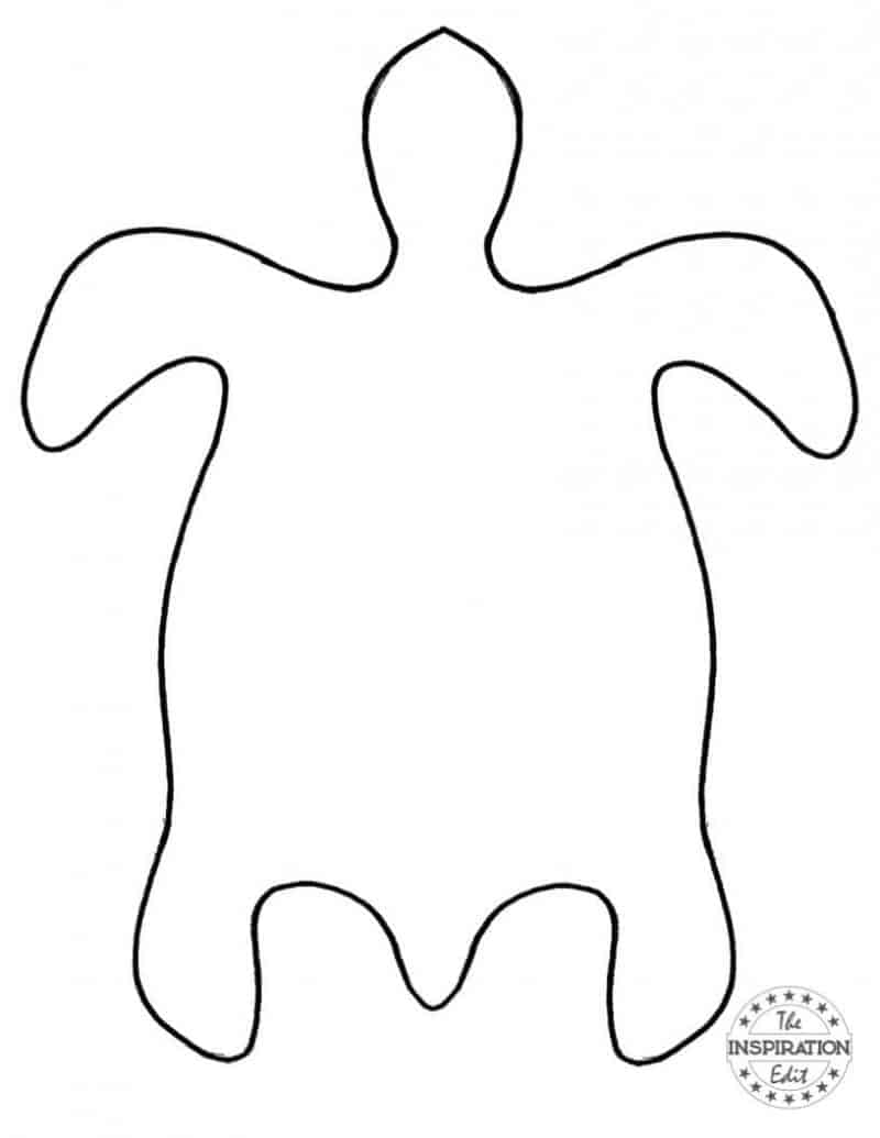 Preschool Paper Weave Ocean Sea Turtle Craft | The Inspiration Edit