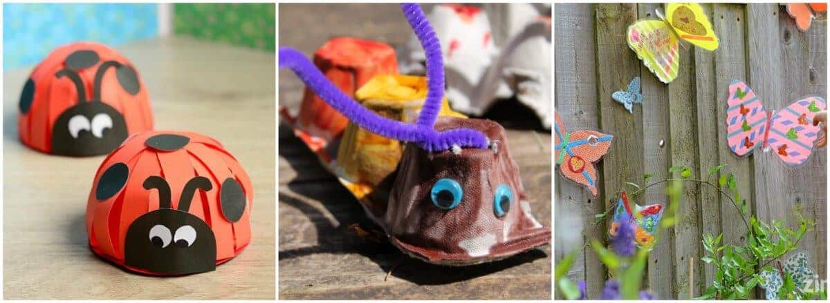 51 Amazing Preschool Bug Crafts | The Inspiration Edit