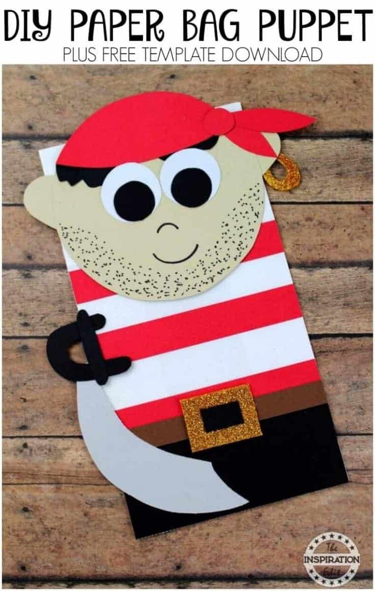 3 Pirates Paper Bag Craft | The Inspiration Edit