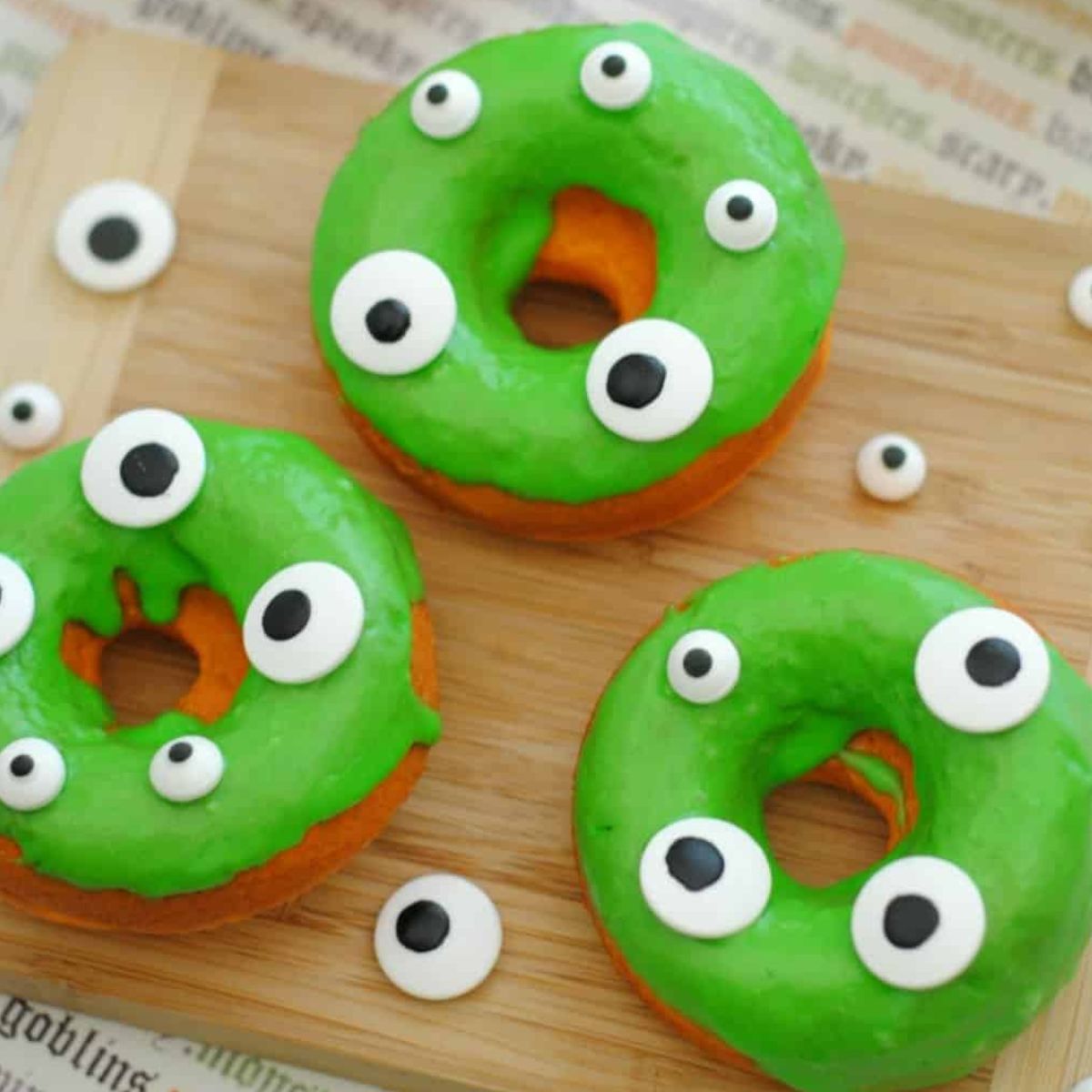 Halloween Monster Donuts: Too Scary to Eat! | The Inspiration Edit