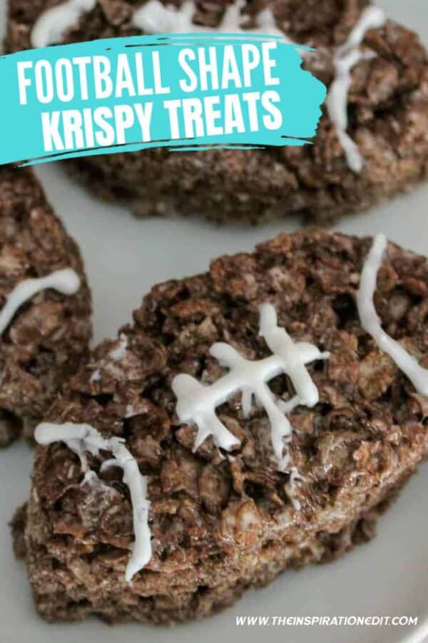 Football Krispy Treats: Footballs for the Whole Crew | The Inspiration Edit