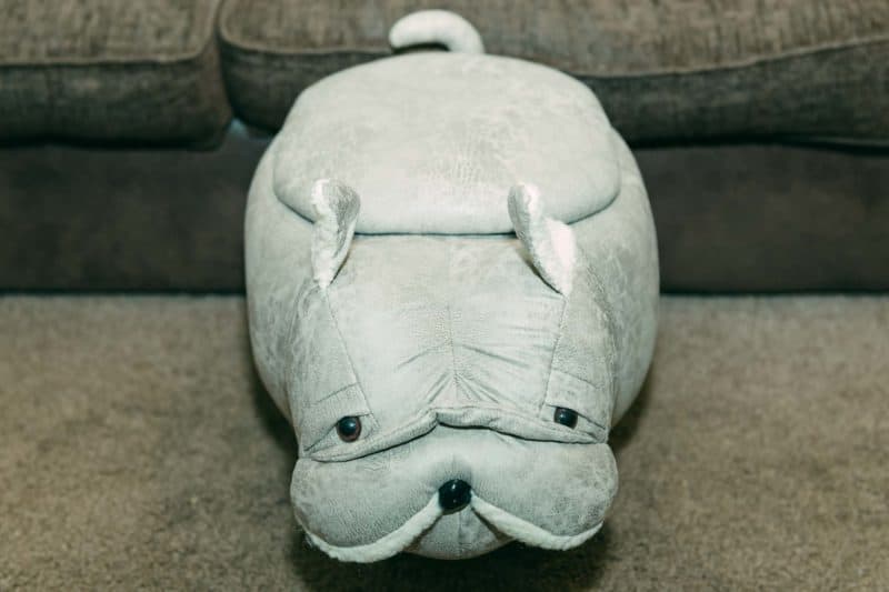 Penelope Pug Storage Footstool From Red Candy | The Inspiration Edit