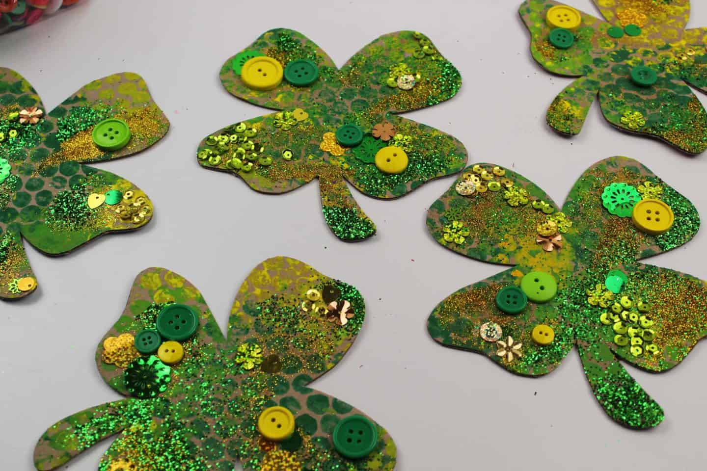 Kids Shamrock Craft for St. Patrick's Day | The Inspiration Edit