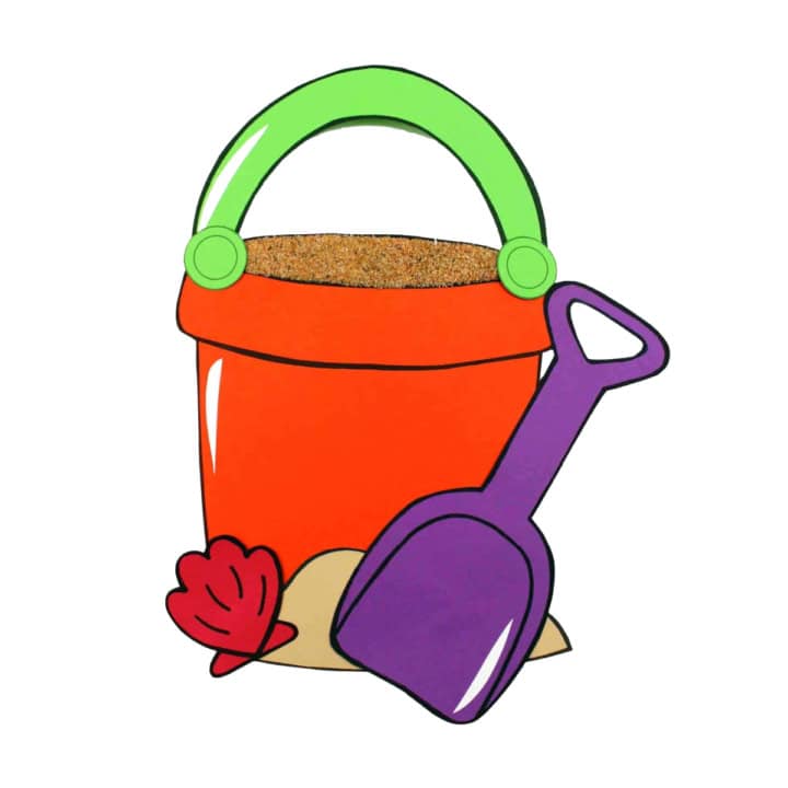 Sand Craft: Beach Bucket and Shovel Sand Craft | The Inspiration Edit