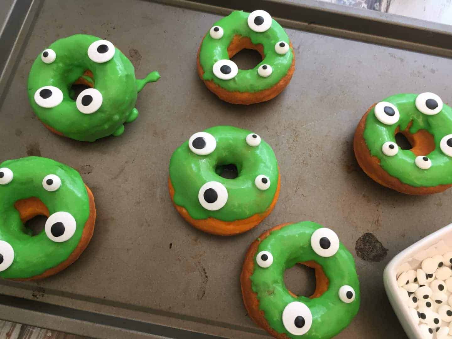 Halloween Monster Donuts: Too Scary to Eat! | The Inspiration Edit