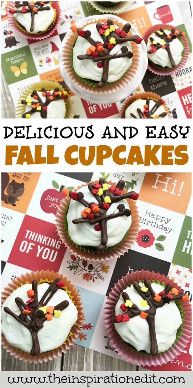 Autumn Fall Cupcakes | The Inspiration Edit