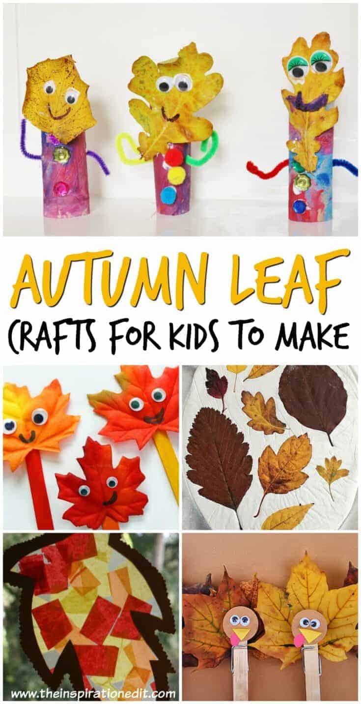 Leaf Autumn Crafts Kids Will Love | The Inspiration Edit