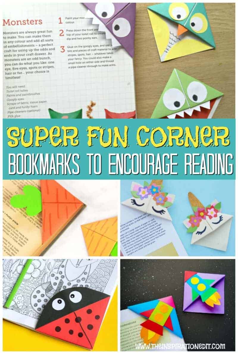 Corner Bookmarks Kids Will Love | The Inspiration Edit