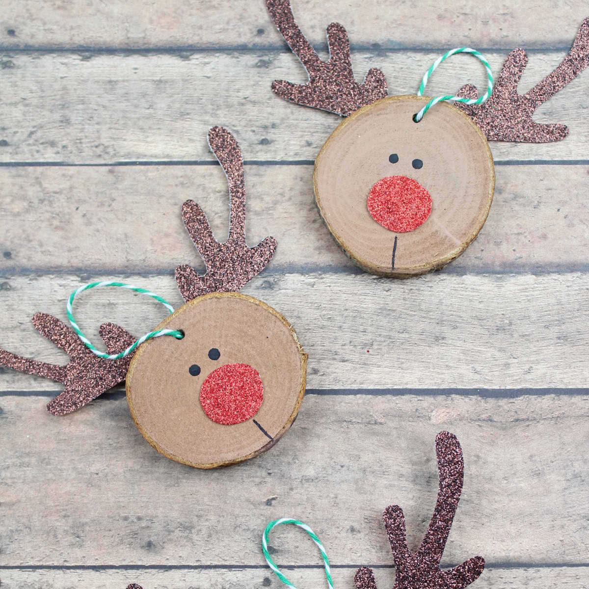 Rudolf Craft: Cute Christmas Ornament | The Inspiration Edit