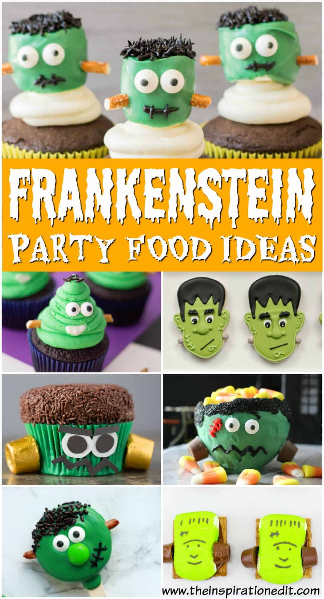 Kids Halloween Party Frankenstein Treats · The Inspiration Edit