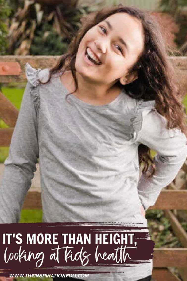It's More Than Height, Looking at Kids Health · The Inspiration Edit