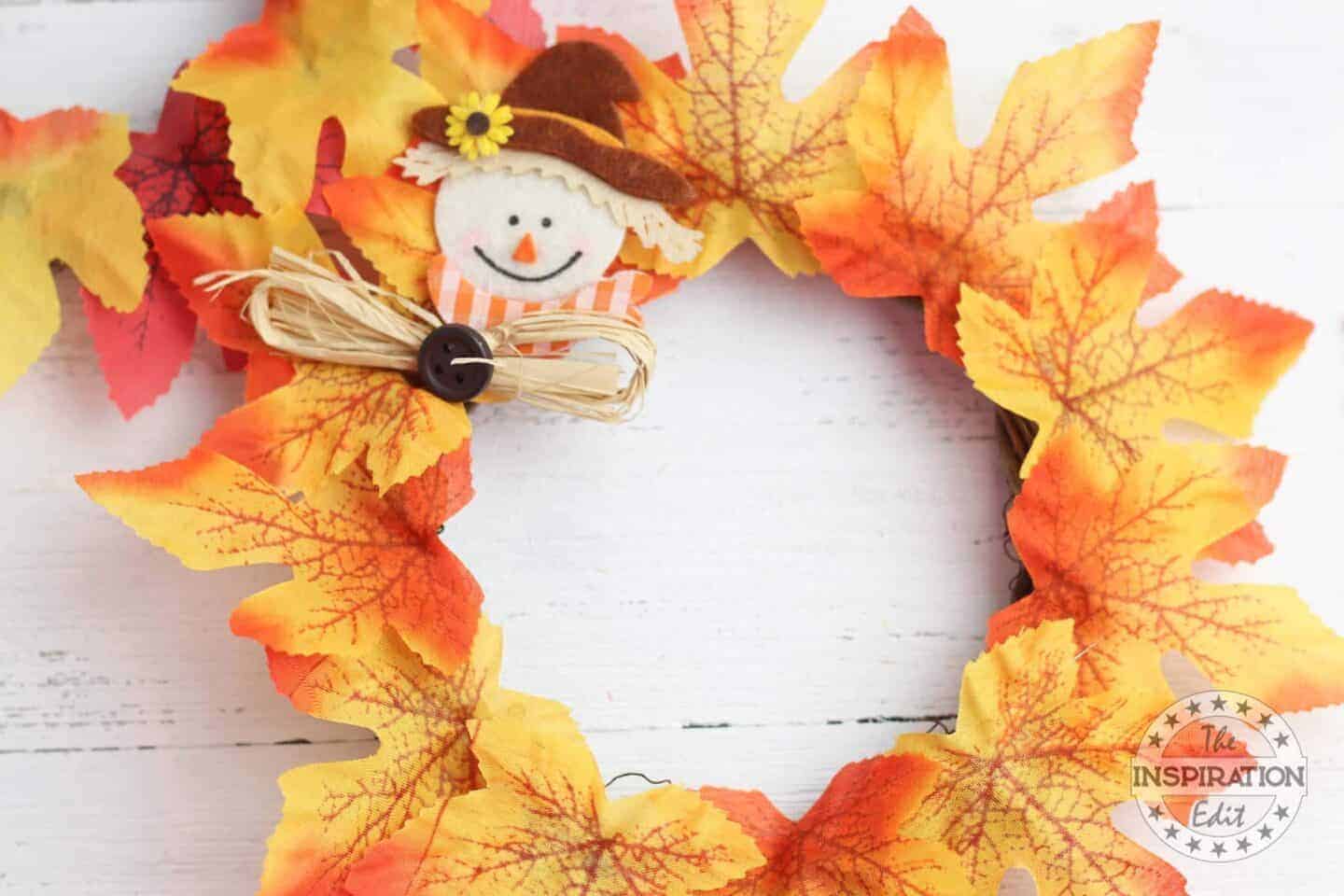 Autumn Wreath Craft for Kids | The Inspiration Edit