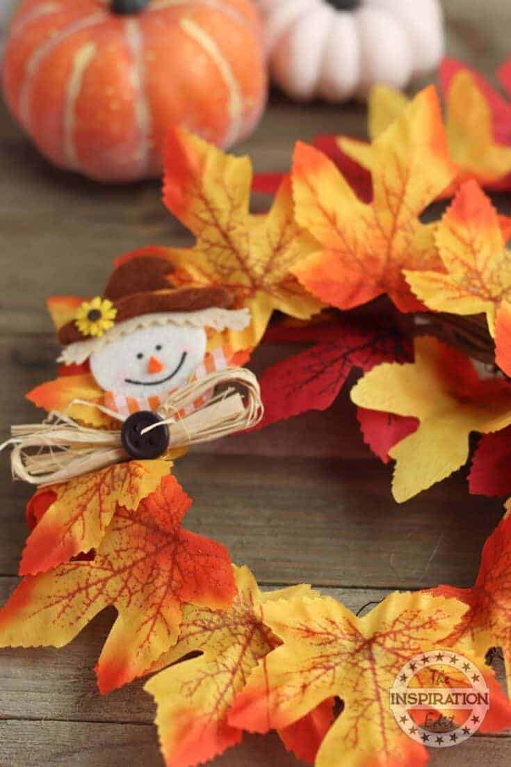 Autumn Wreath Craft for Kids | The Inspiration Edit
