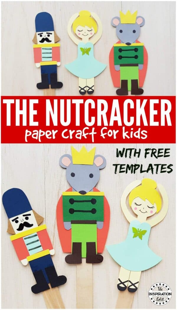 Nutcracker Activity Sheets and Crafts for Kids | The Inspiration Edit