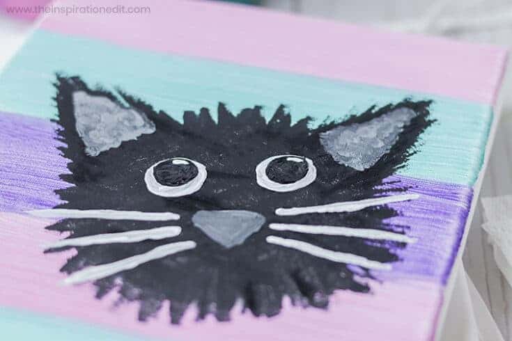 Cat Painting Tutorial for Kids | The Inspiration Edit